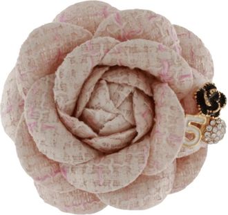 Dansk Copenhagen Femme, Accessoires, Rose, Taille: ONE Size Broche Tracey Tiss&eacute;e avec 3 &Eacute;pingles