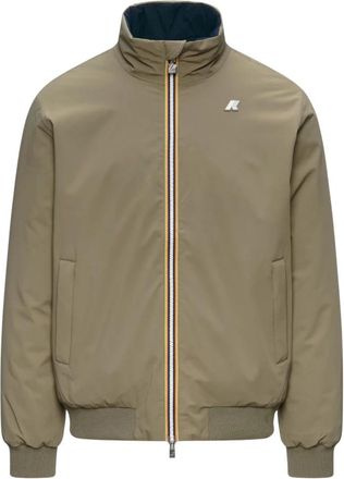 K-Way Arsene St Warm Double Jacke - - Jackets - Herren - Gr&uuml;n - XL