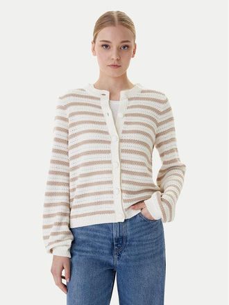 Vero Moda Strickjacke Gorgeous 10338565 Beige Regular Fit
