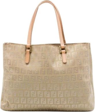 Fendi Damen, Pre-Owned, Beige, ONE SIZEGr&ouml;&szlig;e