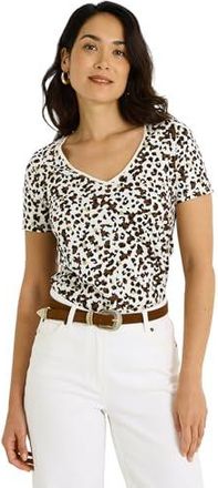 Grain de Malice T-Shirt col V imprim&eacute; Femme