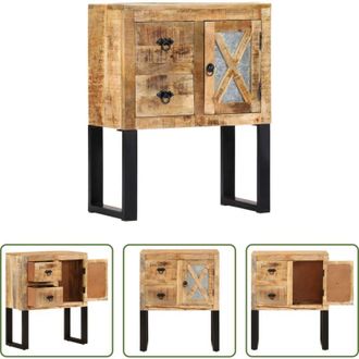 vidaXL Holzkommode - Sideboard 60 x 30 x 76 cm Massivholz Mango