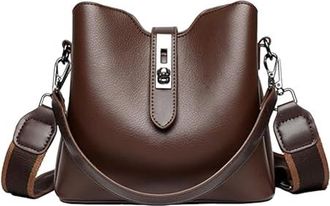 Generic Sac seau &agrave; trois bretelles, sac &agrave; bandouli&egrave;re polyvalent tendance, bandouli&egrave;re large r&eacute;glable, sac &agrave; bandouli&egrave;re tendance avec une capacit&eacute; g&eacute;n&eacute;reuse 