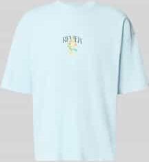 Review T-Shirt mit &uuml;berschnittenen Schultern