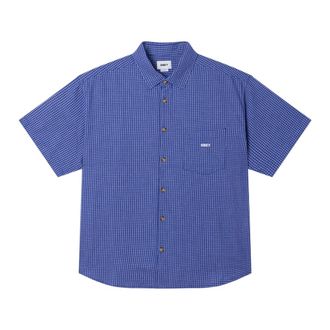 Obey Herren, Shirts, Blau, MGr&ouml;&szlig;e