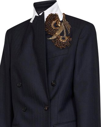 Dries Van Noten Barrysta Blazer - Blue