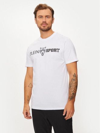Plein Sport T-Shirt AADC MTK7197 SJY001N Weiß Regular Fit