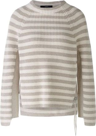 Oui Femme, Pulls, Multicolore, Taille: 46 FR Maille Ras du Cou