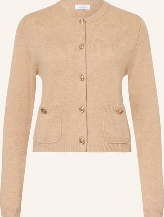 Darling Harbour Darling Harbour Strickjacke Aus Cashmere braun
