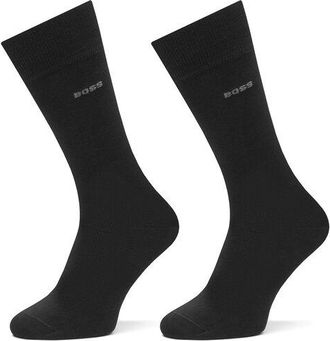 HUGO BOSS Lange Socken 2P RS Tom 50534901 Schwarz
