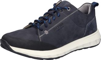 Josef Seibel Herren Low-Top Sneaker Cameron 02,Weite G (Normal),Wechselfußbett,Turnschuhe,Laufschuhe,schnürschuhe,Indigo-Kombi,43 EU