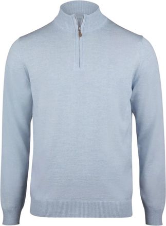 Stenstr&ouml;ms Homme, Pulls, Bleu, Taille: L Pull &agrave; Demi-Zip
