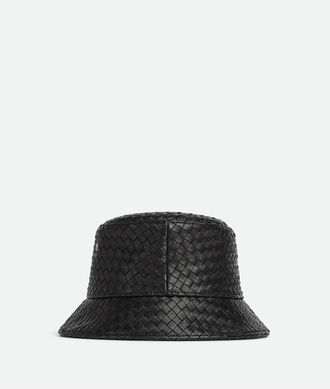 Bottega Veneta Intrecciato Bucket-hat Aus Leder - Bottega Veneta
