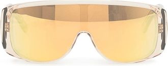 Maison Margiela Homme, Accessoires, Beige, Taille: ONE Size Mask Lunettes de soleil
