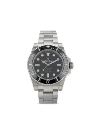 Rolex montre Submariner 40 mm pre-owned (2018) - Noir