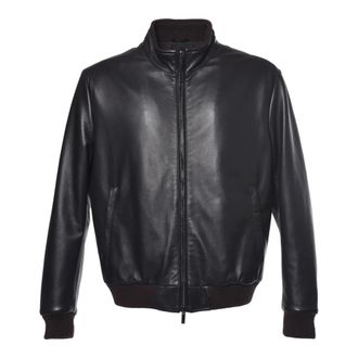 Baldinini Veste en cuir - Homme - Vestes - Noir - Taille: 2XL