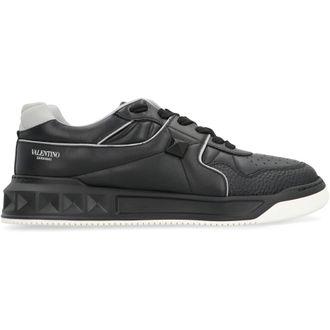 Valentino Garavani Homme, Chaussures, Noir, Taille: 45 EU One Stud Low-top Baskets