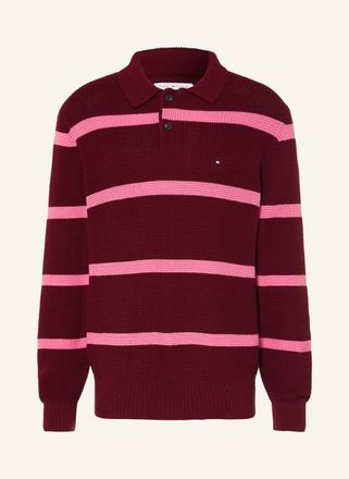 Tommy Hilfiger Rugbyshirt rot