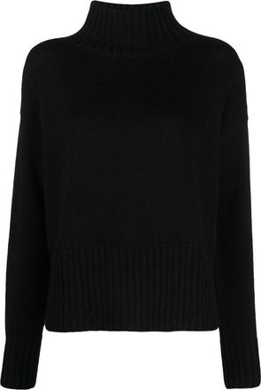 Drumohr Rollkragenpullover - Schwarz