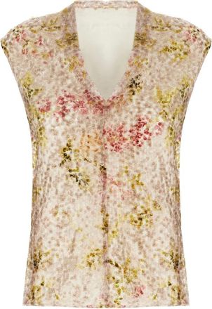 Alberta Ferretti Femme, Blouses et Chemises, Multicolore, Taille: 40 FR Top