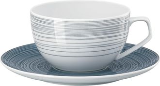 Rosenthal 11280-403261-14770 TAC Gropius Stripes 2.0 Kombitasse 2tlg (1 Set)