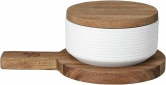 Räder Häppchenweise Servierbrettchen mit Schale Enjoy Together