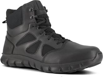 Reebok Mens Sublite Cushion Tactical RB8605 Military Boot, Black, 11.5 M US