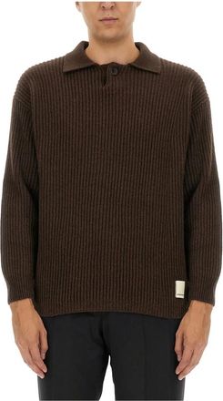 Emporio Armani Homme, Pulls, Brun, Taille: XL Pull