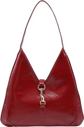 Generic Sac &agrave; main en cuir synth&eacute;tique avec poign&eacute;e sur le dessus, grande capacit&eacute;, couleur unie, pour l&eacute;cole, le travail, le shopping, les voyages, usage quo