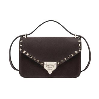 Valentino Garavani Rockstud Small Shoulder Bag - - Bags - Damen - Braun - ONE SIZE