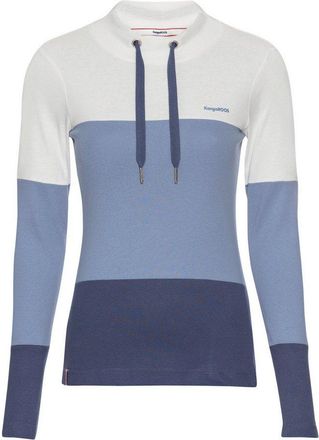 Kangaroos Langarmshirt mit Farbverlauf