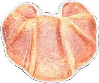 Moschino Femme, Accessoires, Rose, Taille: ONE Size Croissant Portafoglio