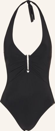 Maryan Mehlhorn Maryan Mehlhorn Neckholder-Badeanzug Honesty schwarz
