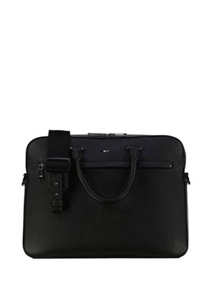 BOSS Herren Aktentasche aus genarbtem Kunstleder RAY_S