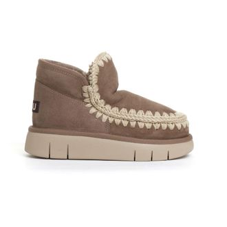 Mou Graue Wildleder Bounce Eskimo Stiefel - - Shoes - Damen - Braun - 38 EU