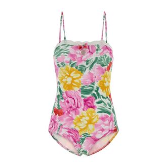 Chlo&eacute; Body en nylon stretch imprim&eacute; - Femme - Maillots de bain - Multicolore - Taille: 38 FR