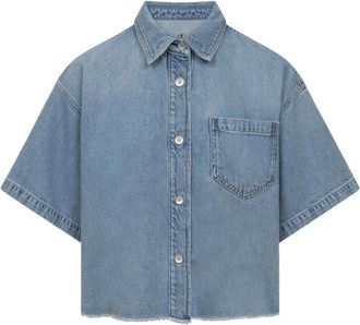 Raffaello Rossi Femme, Blouses et Chemises, Bleu, Taille: 44 FR Blouse Zuri