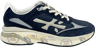 Premiata Homme, Chaussures, Bleu, Taille: 42 EU Baskets Bleues R&eacute;fl&eacute;chissantes