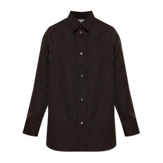 STUDIO NICHOLSON Rouen Shirt - - Blouses & Shirts - Damen - Braun - 2XL