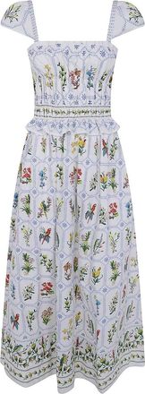 Farm Rio Maxi Robe - Blanc