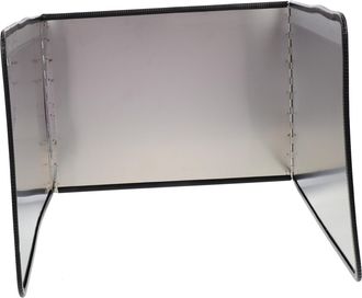 Amosfun Anti &Ouml;l Spritzschutz Aus Edelstahl Faltbares &Ouml;l Schutzbrett 30x40cm Hitzebest&auml;ndig Und Leicht Zu Reinigen K&uuml;chen &Ouml;lspritzschutz F&uuml;r Herd Und Kochberei