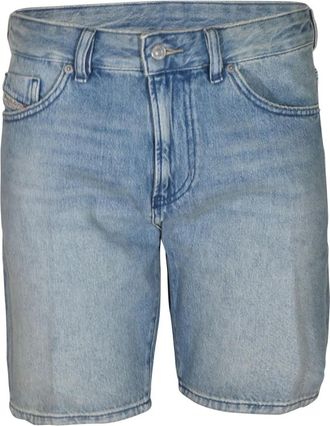 Diesel Homme, Shorts, Bleu, Taille: W34 D-Fin Slim Denim Shorts