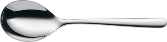 WMF Kult Plus Servierlöffel Edelstahl 23,7 cm, Vorlegebesteck, Cromargan protect Edelstahl poliert, kratzbeständig, spülmaschinenfest