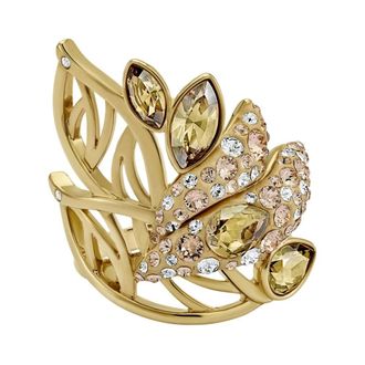 Swarovski Femme, Accessoires, Jaune, Taille: ONE Size Graceful Bloom Cocktail Ring