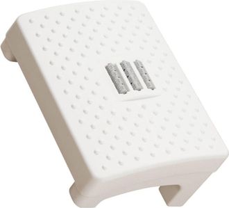 TOPBATHY Leichter Kompakter Kunststoff fu&szlig;hocker mit Massagefunktion Ergonomischer Fu&szlig;tritt f&uuml;r B&uuml;ro Zuhause und Bequeme Fu&szlig;st&uuml;tze in Wei&szlig; f&uuml;r Entspanntes Sitz