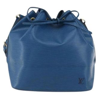 Louis Vuitton Pre-owned Leder Bucket Bag - - Pre-owned - Damen - Blau - ONE SIZE
