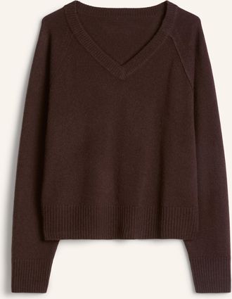 Marc O'Polo Denim Marc Opolo Denim V-Neck-Pullover braun