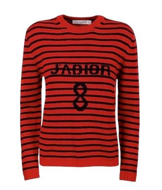 Dior JAdior 8 Striped Cashmere Jumper Size S