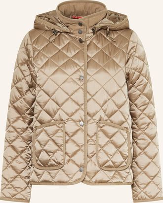 No.1 Como Steppjacke Quebec Mit Abnehmbarer Kapuze gruen