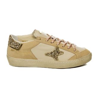 Ama brand Femme, Chaussures, Beige, Taille: 37 EU Baskets Time
